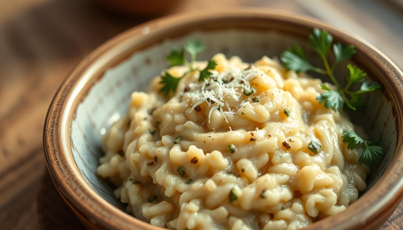 Cremiges Risotto mit Parmesan - Klassisches Rezept