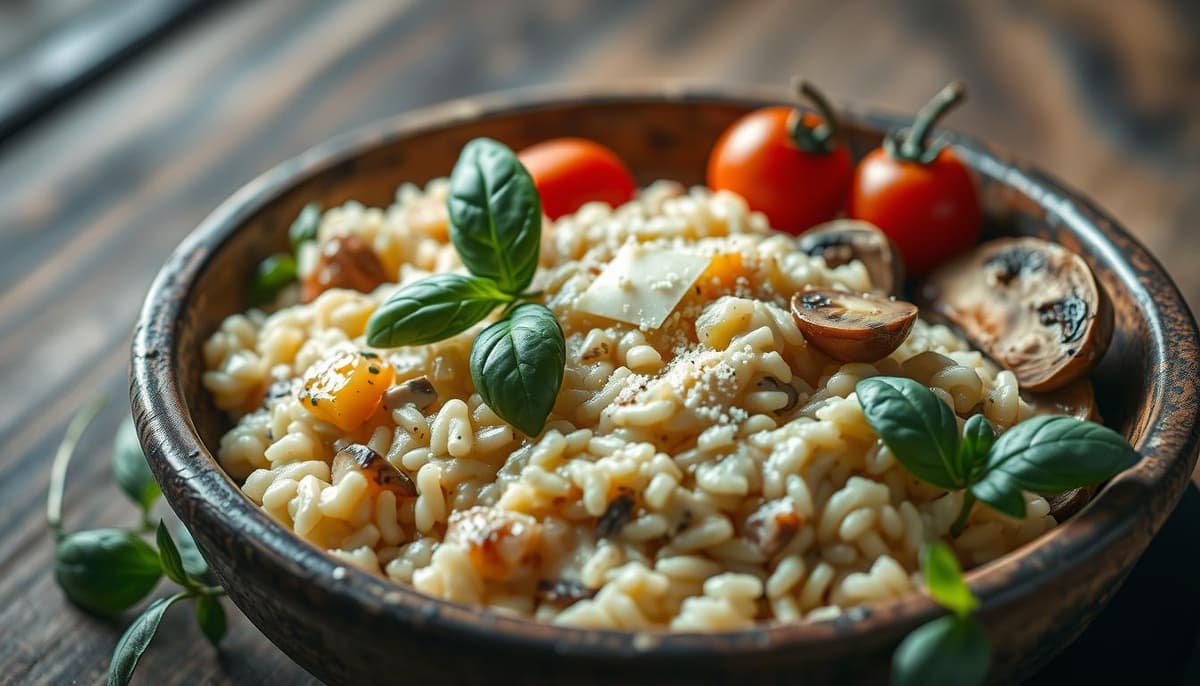 Cremiges Risotto mit Parmesan - Klassisches Rezept