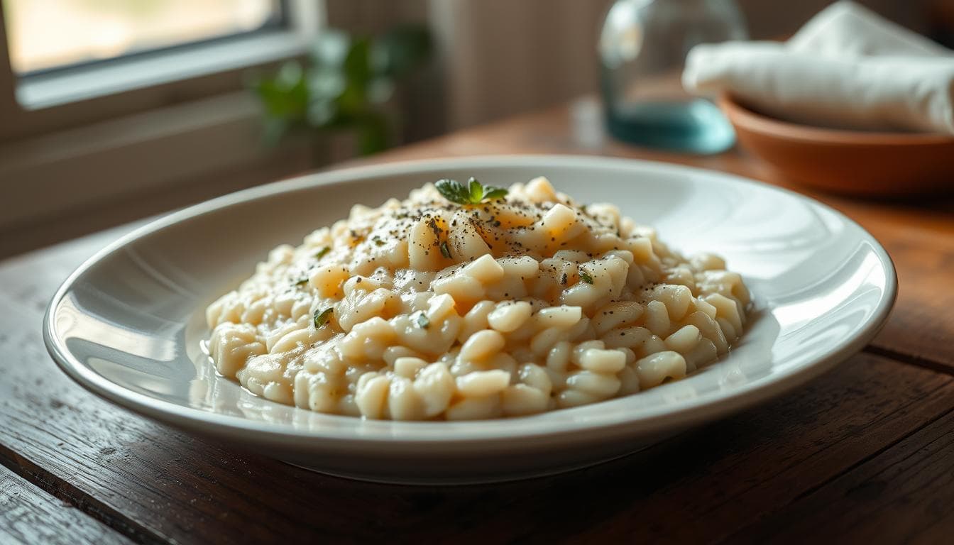 Cremiges Risotto mit Parmesan - Klassisches Rezept
